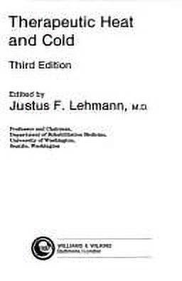 Pre-Owned Therapeutic Heat and Cold Rehabilitation medicine library ...
