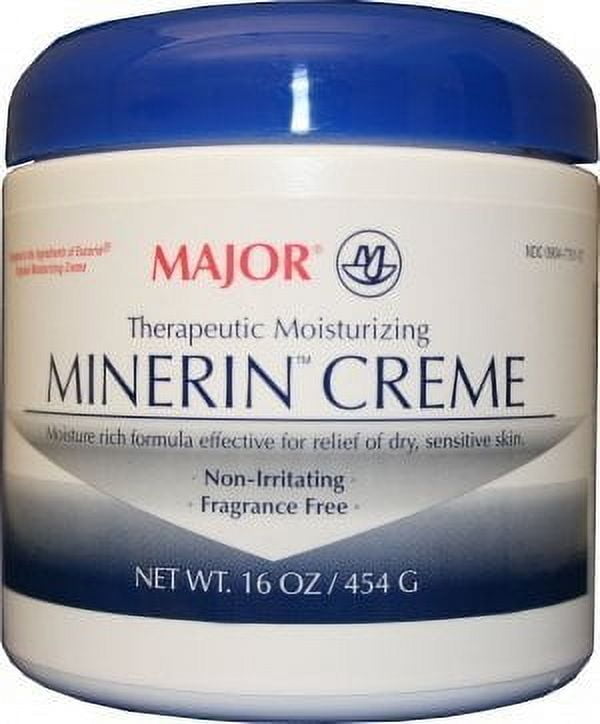 Therapeutic Moisturizing Minerin Creme 16oz for Dry, Sensitive Skin ...