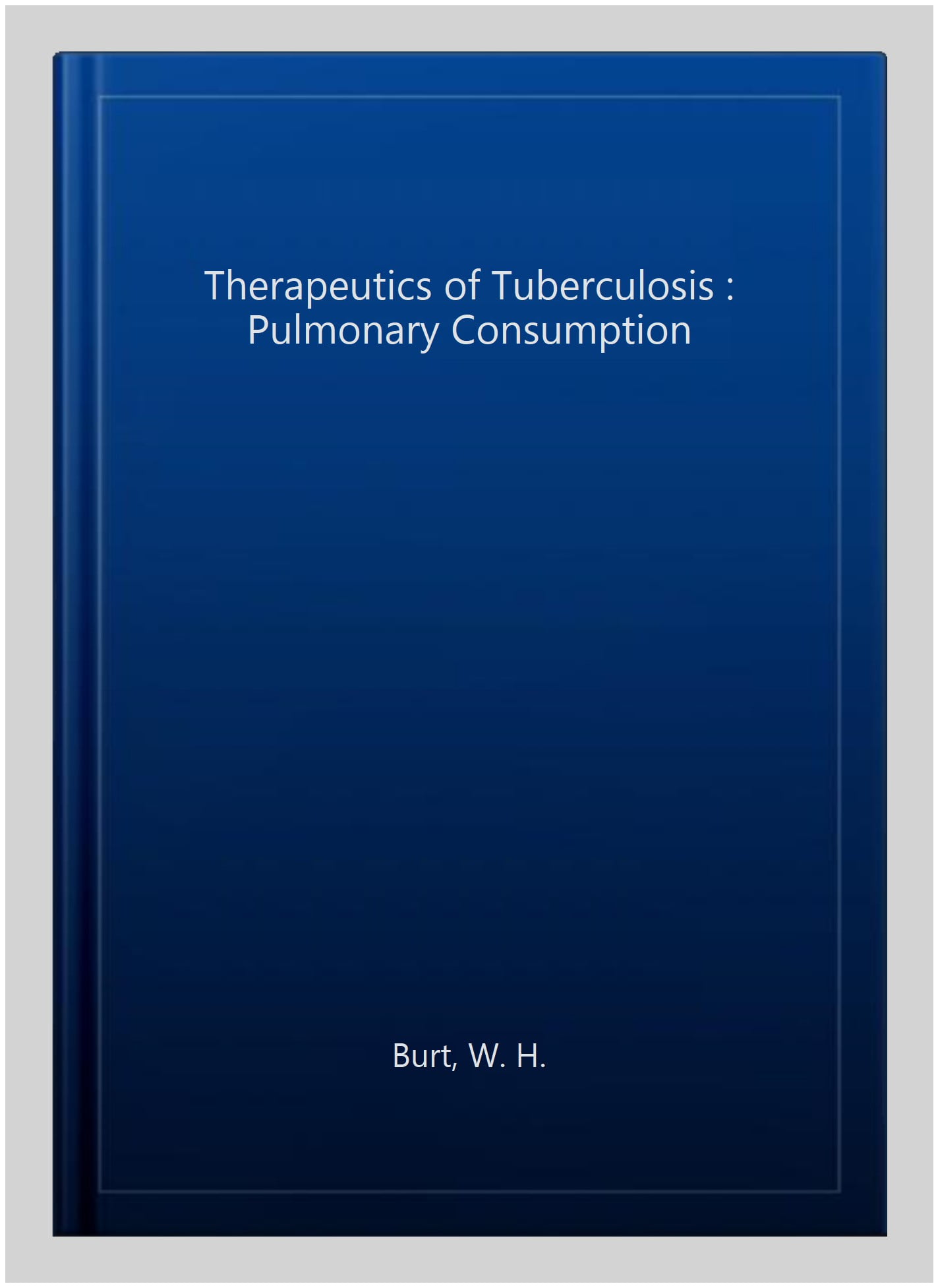 Tuberculosis Consumption