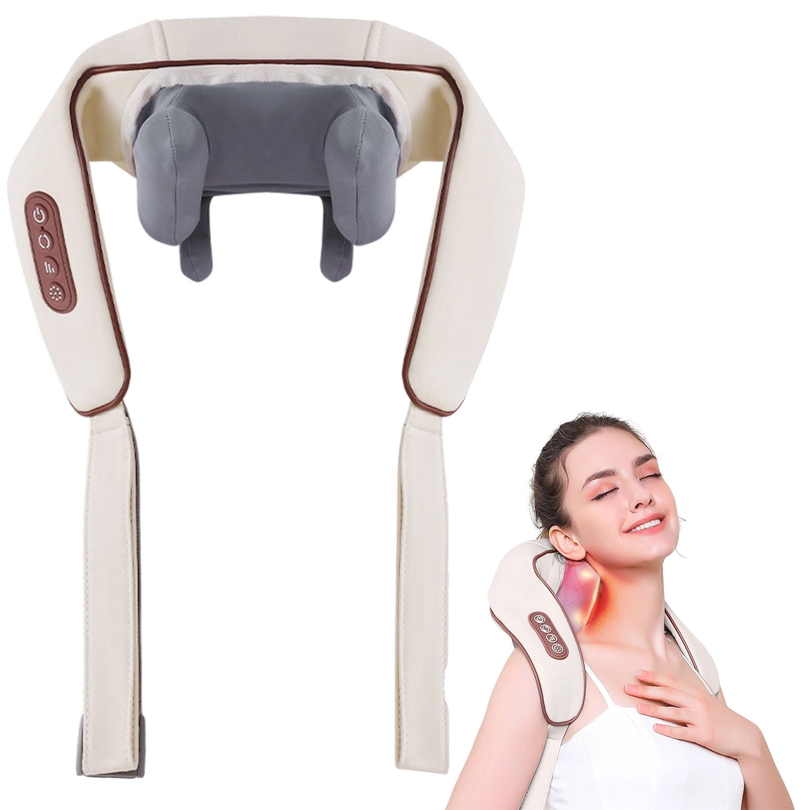 Therapexa Neck Massager with Heat, Theraplex Cordless Neck and Shoulder ...