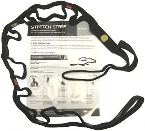 Therapist’s Choice® Stretch Strap with Loops to Increase Flexibility ...
