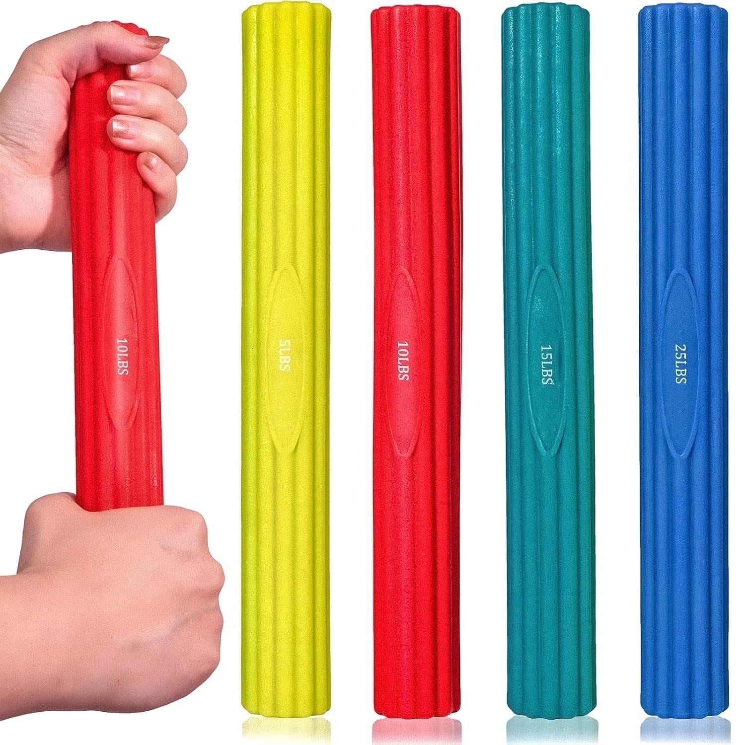 Therapy Bar,Flex Bar for Physical Therapy & Resistance Bar for Golfers ...