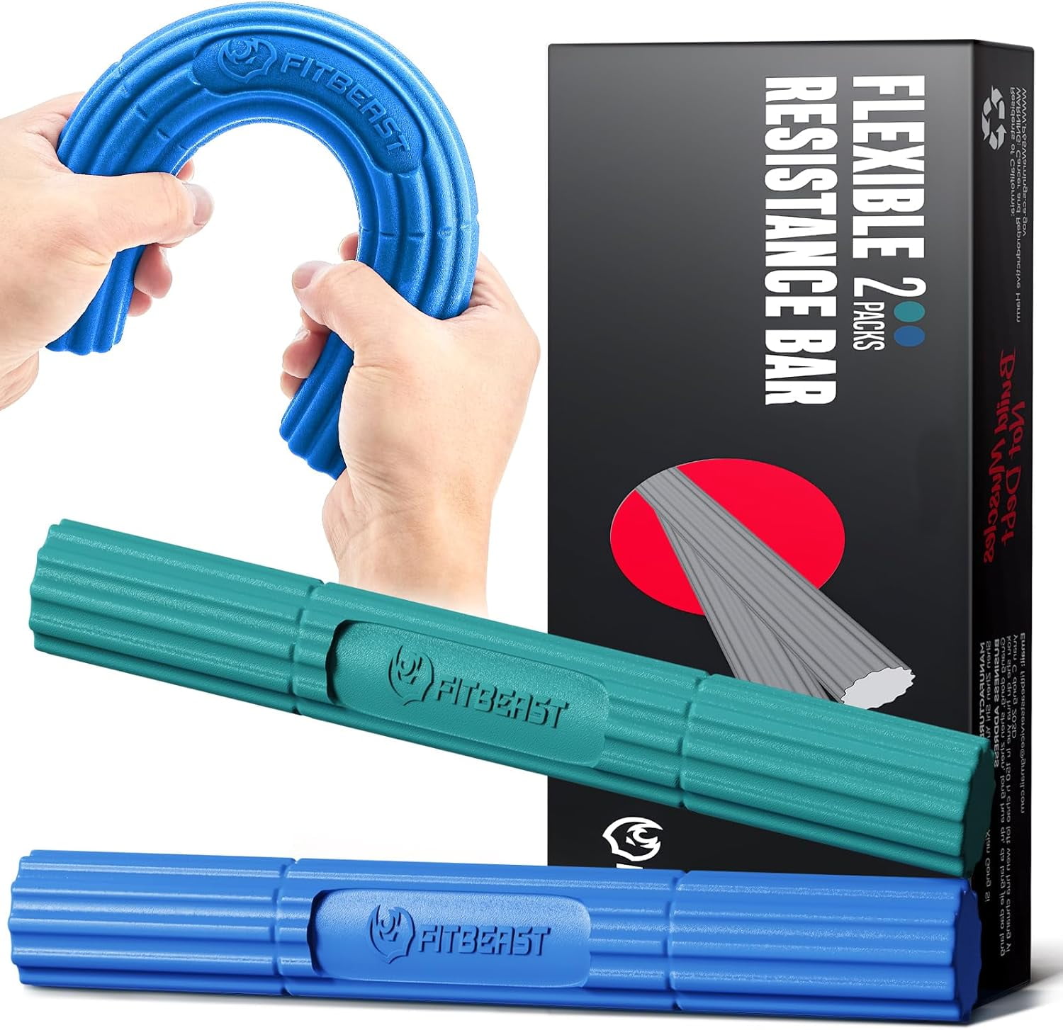 Therapy Bar - Ideal for Relieve Tendonitis Pain & Improve Grip Strength ...
