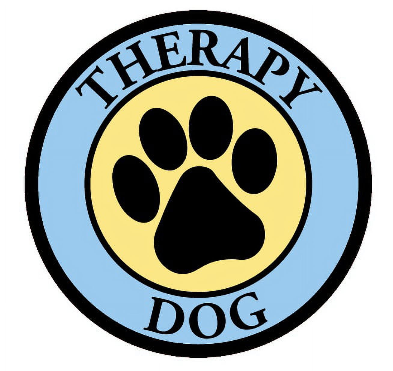 Therapy Dog - Window Decal - Walmart.com
