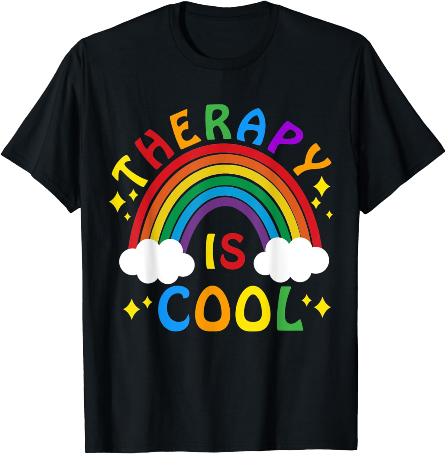 Therapy Is Cool End the Stigma Mental Health Awareness T-Shirt ...