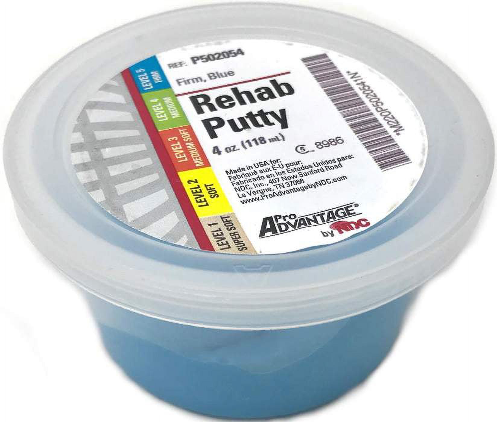 Therapy Putty Firm, Blue 4 oz - Walmart.com