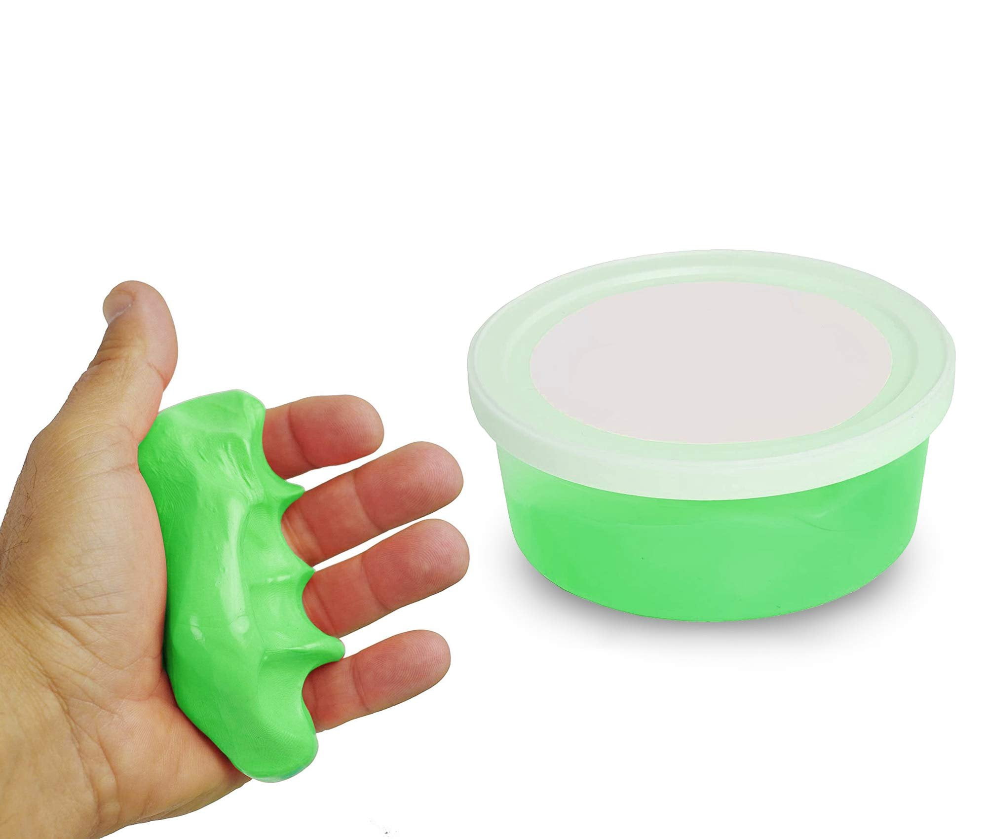 Therapy Putty, Green. Hand Exerciser Stress Ball in Container 1 lb ...