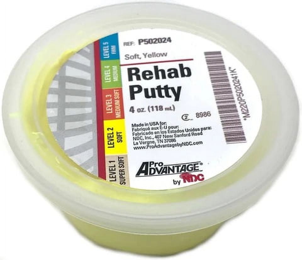 Therapy Putty Soft Yellow, 4 oz - Walmart.com