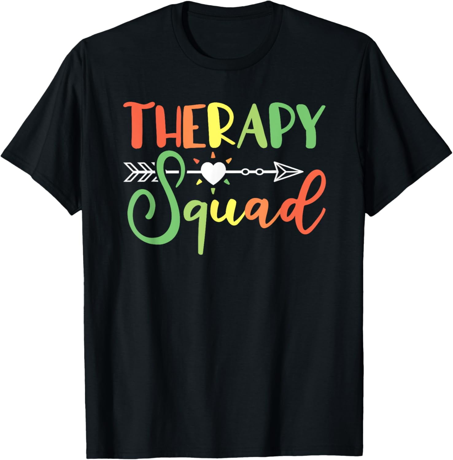 Therapy Squad Occupational Therapy Speech Therapy T-Shirt Casual Short ...