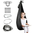 QiShi Sensory Therapy Swing for Kids - Indoor/Outdoor Cuddle Hammock ...