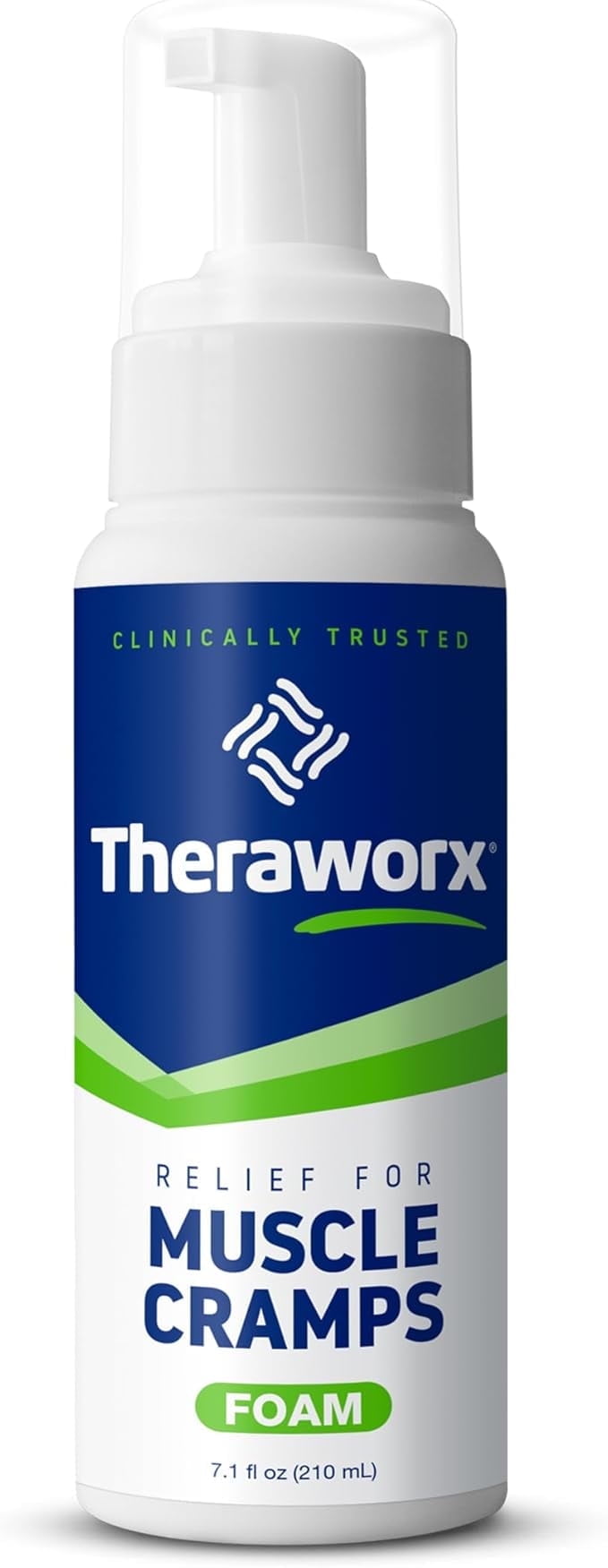 Theraworx Relief for Muscle Cramps Foam Fast-Acting Muscle Spasm, Leg ...