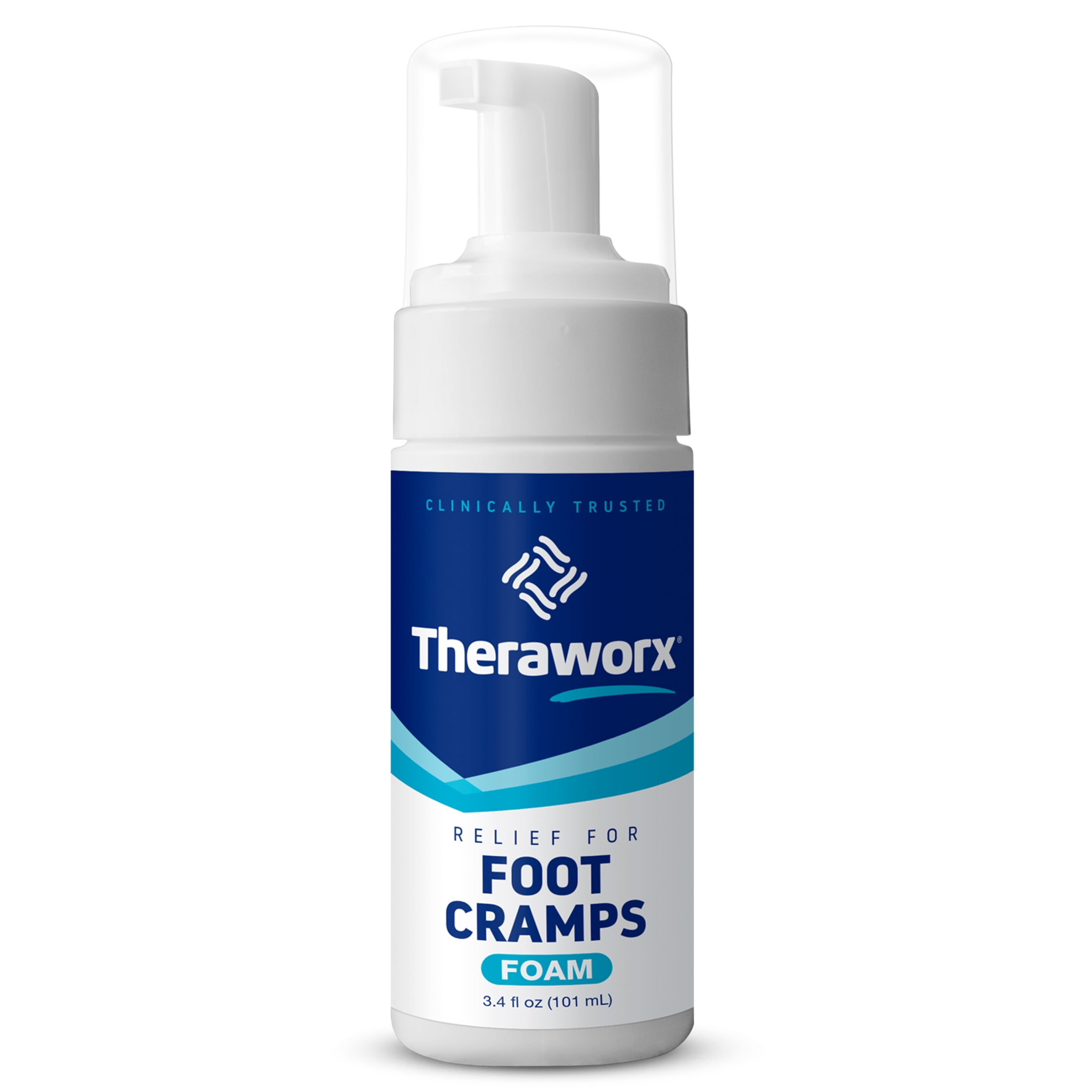 Theraworx Relief Muscle Cramp and Spasm Foot Foam - Walmart.com