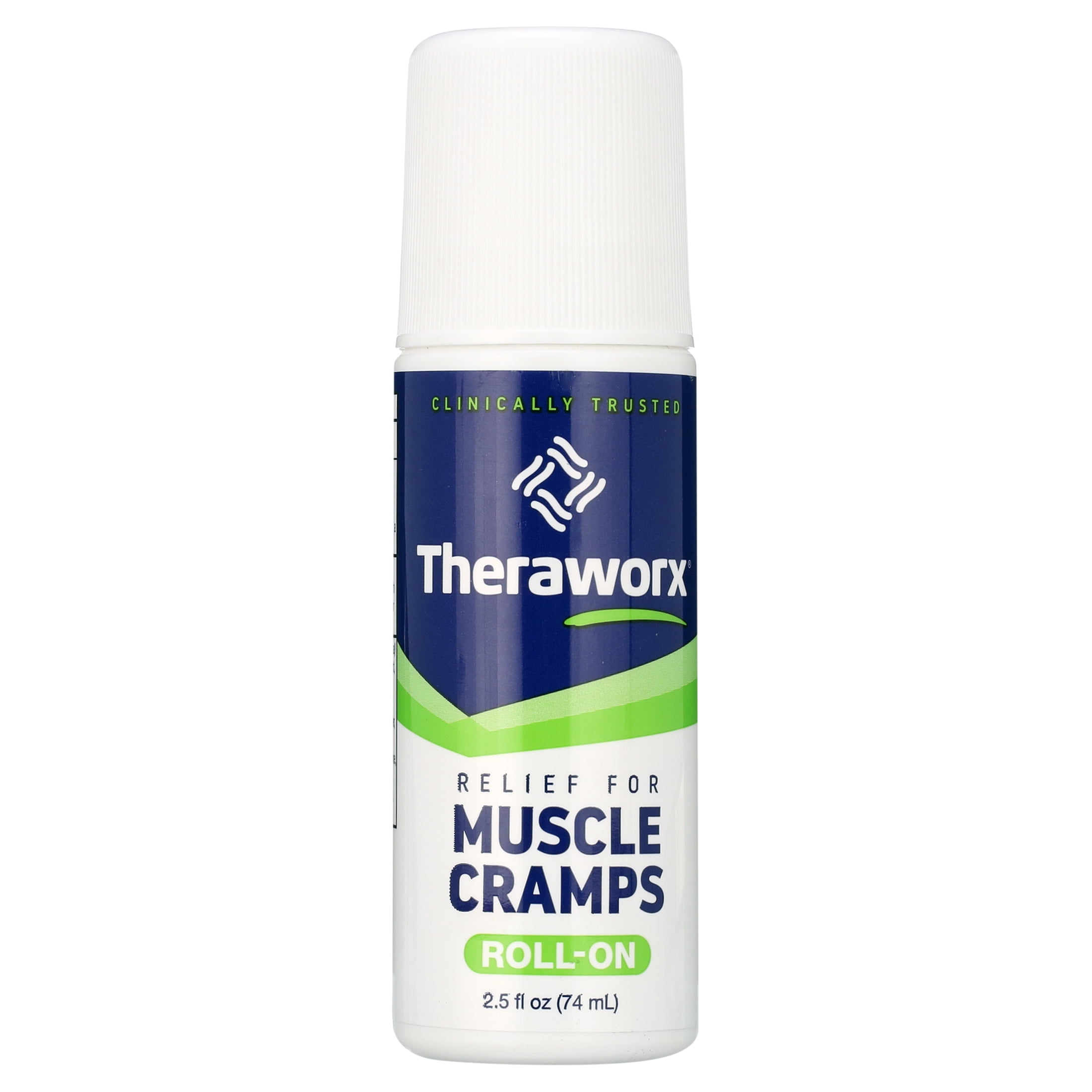 Theraworx for Muscle Cramps Roll-On, for Muscle Cramps, Spasms, and ...