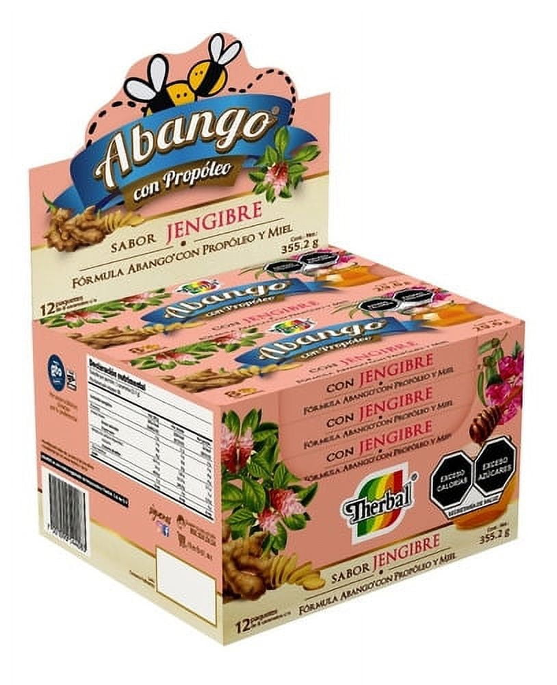 Therbal Caramelos Abango con Propóleo y Jengibre (12 ct) - Walmart.com