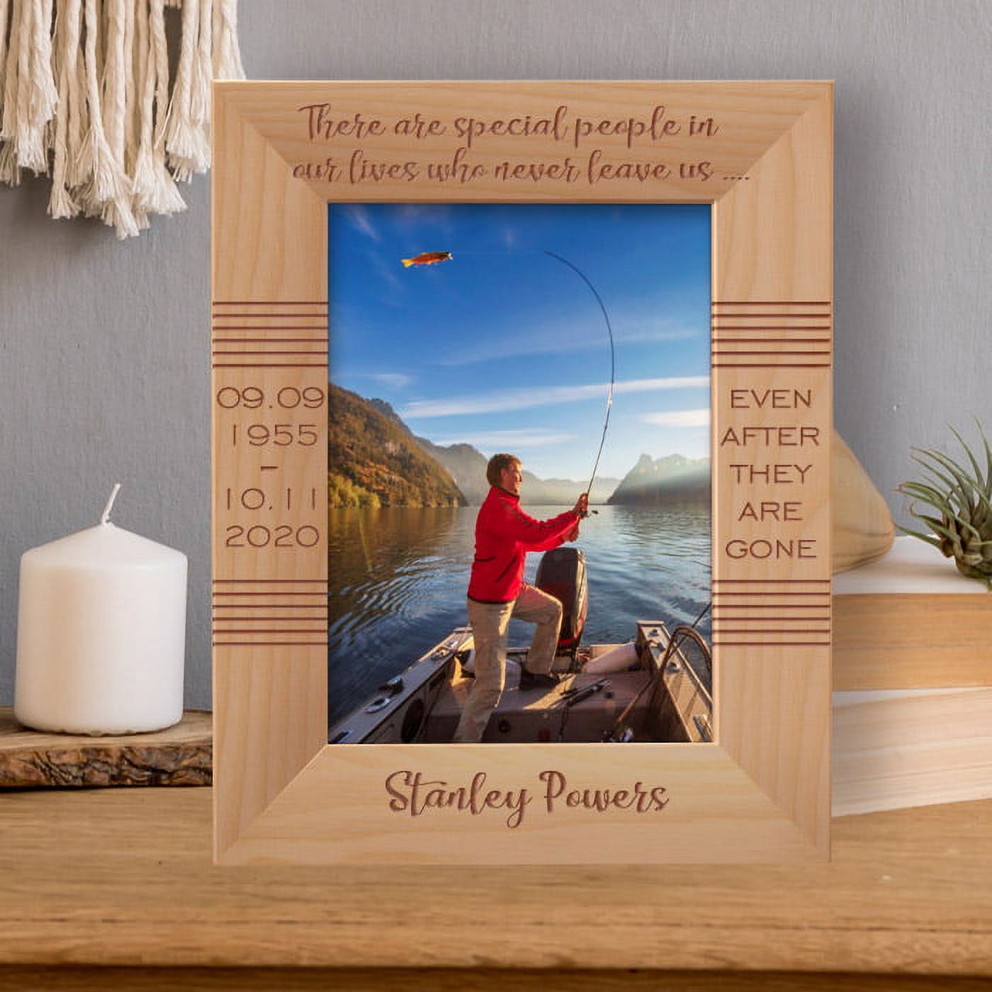 There Are Special People In Our Lives Who Never Leave Us Personalized ...