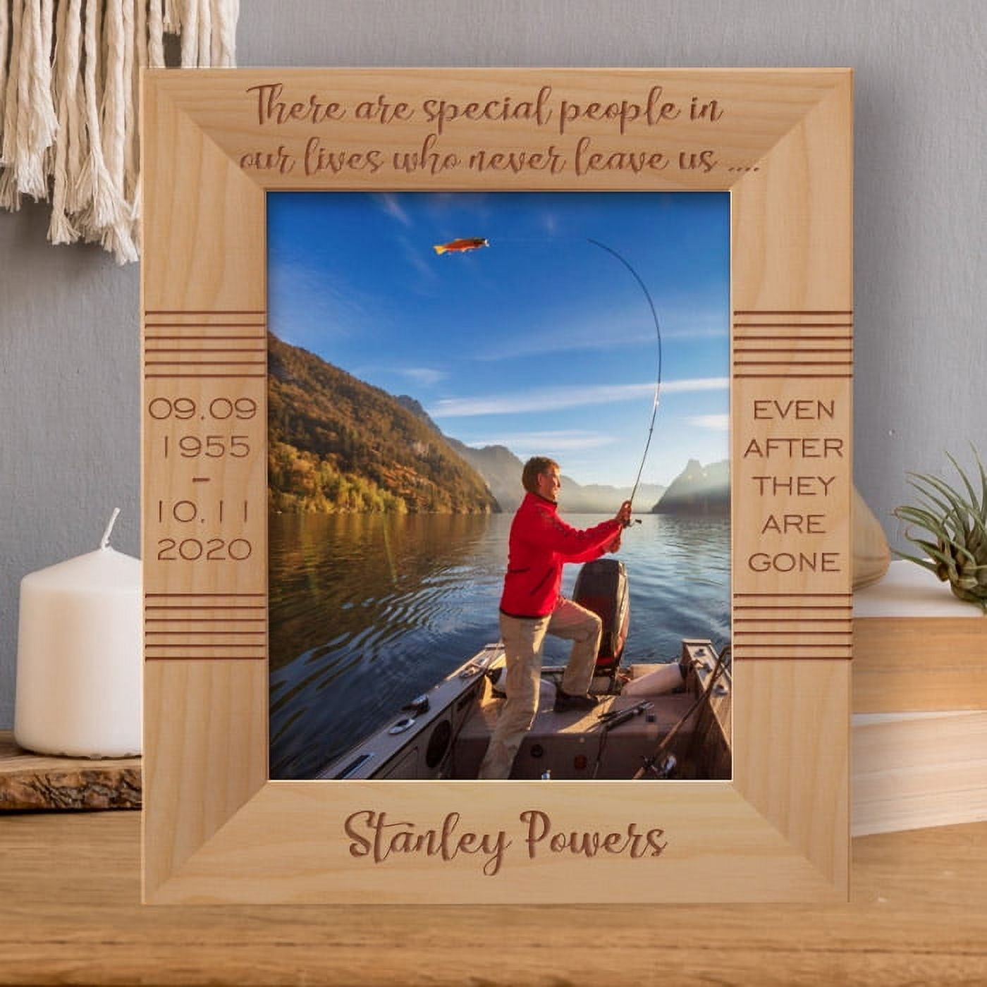 There Are Special People In Our Lives Who Never Leave Us Personalized ...