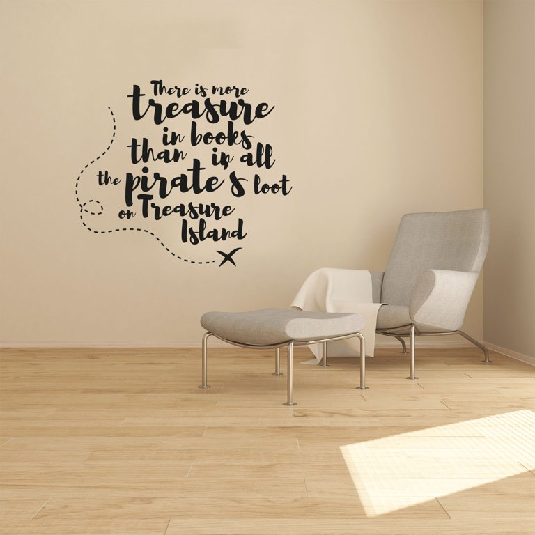 Pirate Reading Quotes THERE'S MORE TREASURE IN BOOKS THAN IN ALL THE