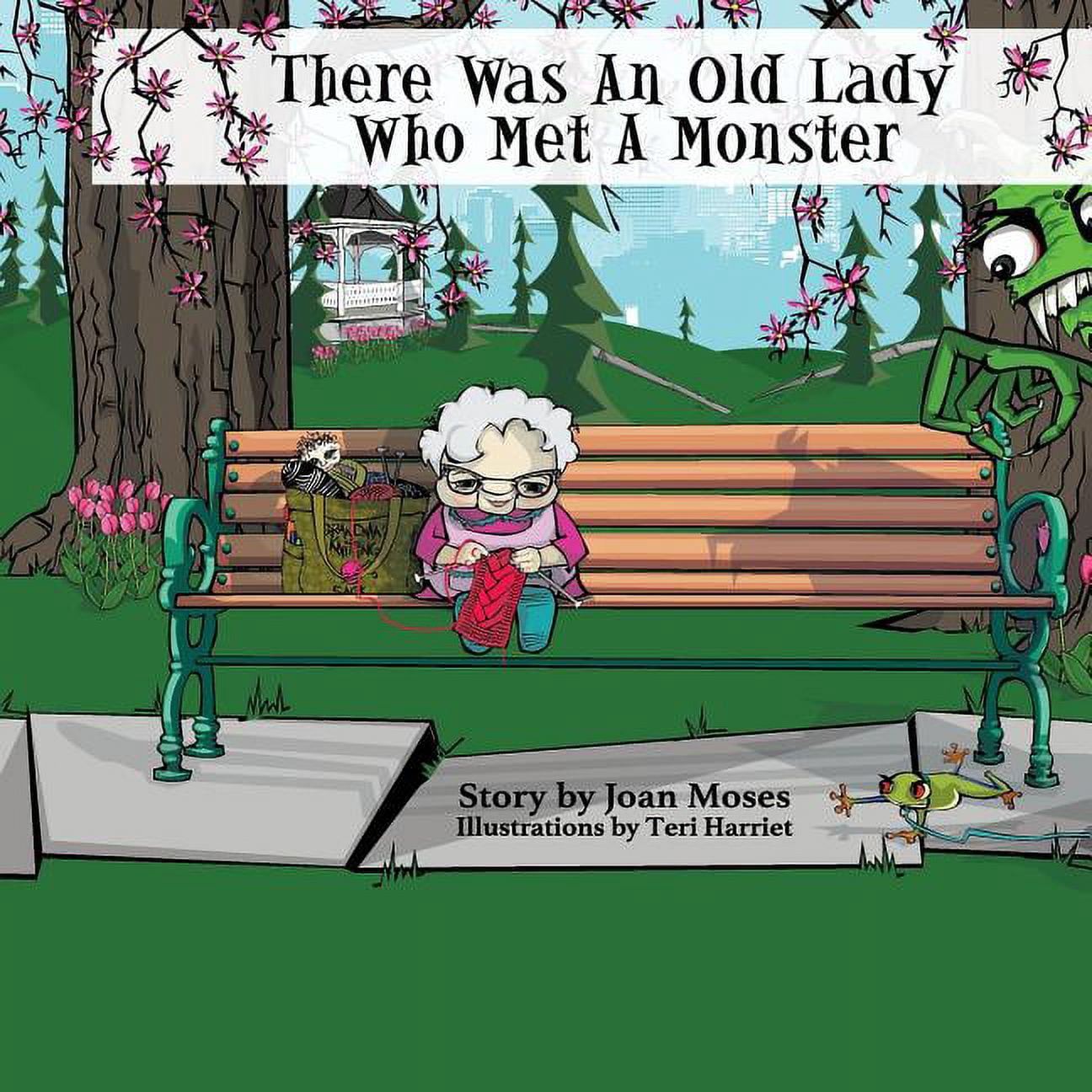 There Was An Old Lady Who Met A Monster (Paperback) - Walmart.com