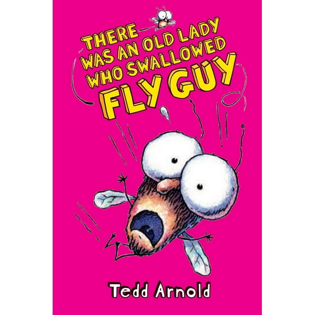 There Was an Old Lady Who Swallowed Fly Guy (Fly Guy #4) (Hardcover ...