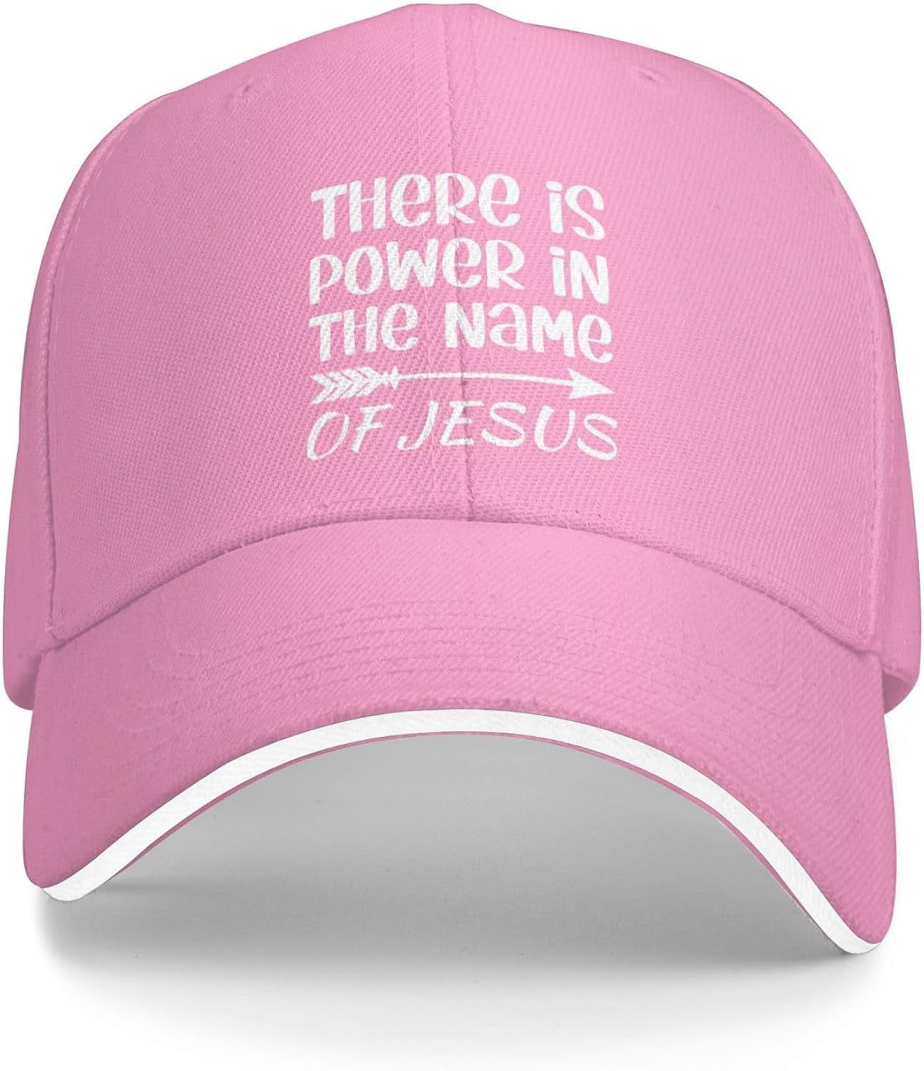 There is Power in The Name of Jesus Hat Men Baseball Hat Funny Hat ...