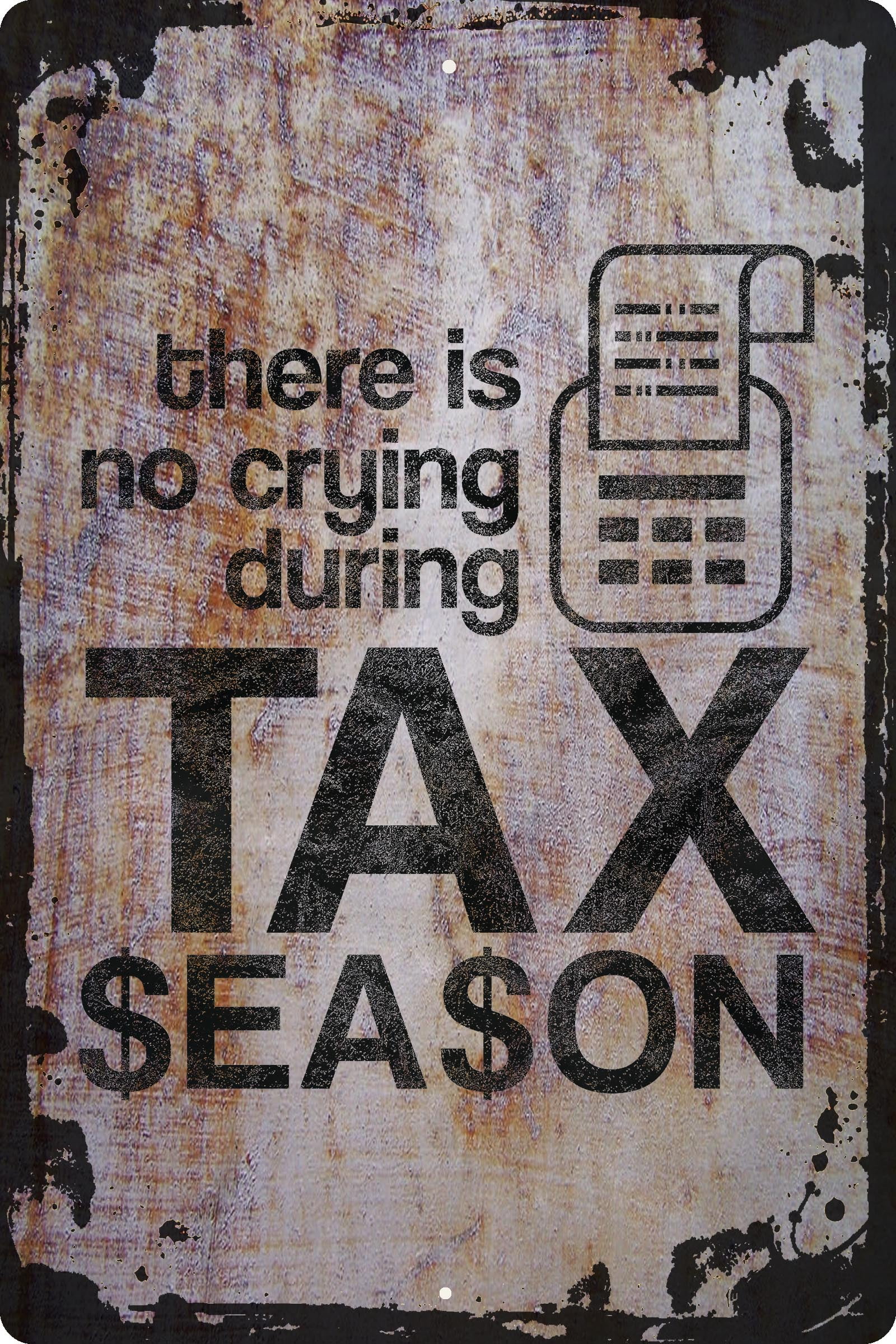 There is no crying during tax season receipt cpa accountant taxes Beige ...