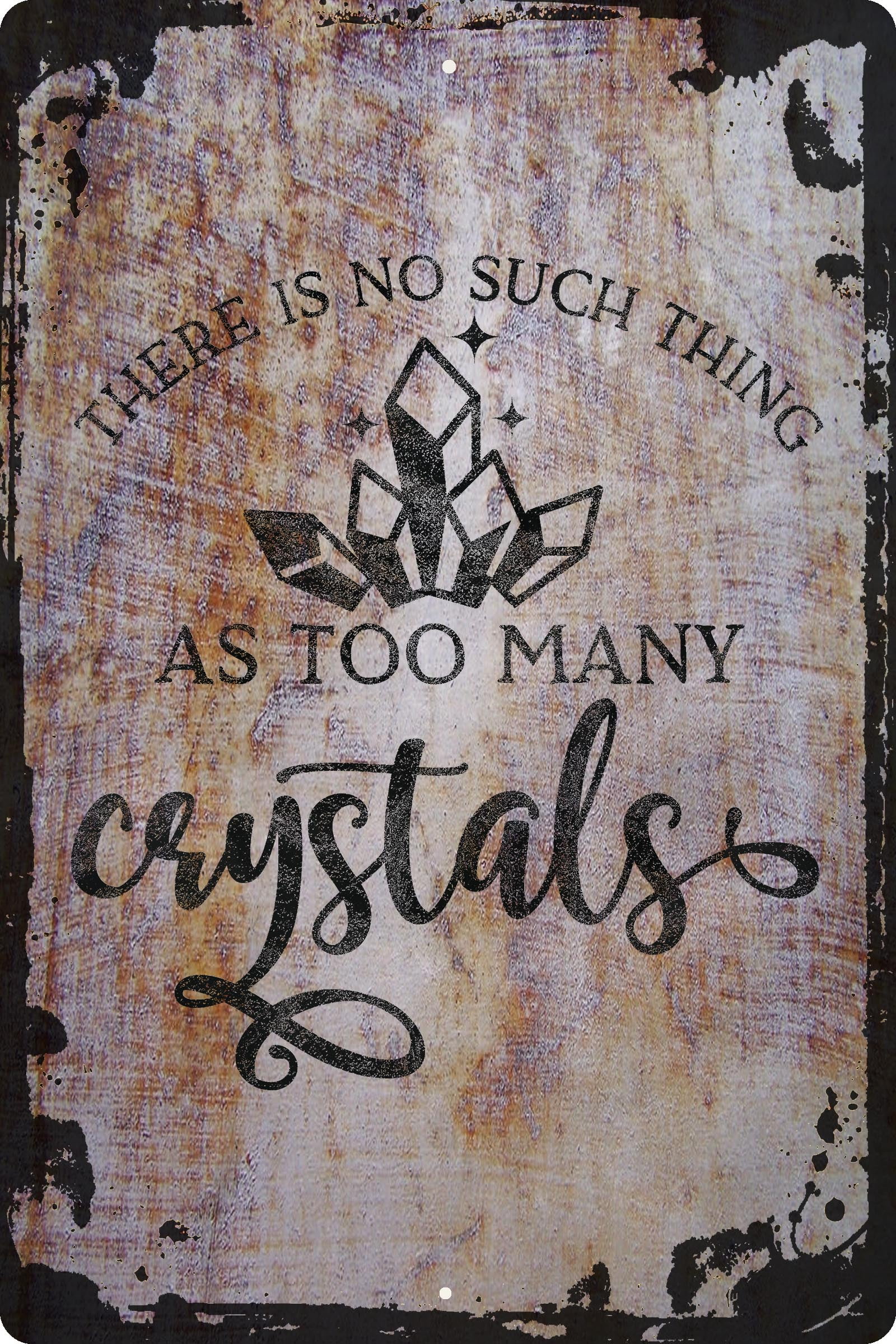 There is no such thing as too many crystals cluster vibes reiki Beige ...