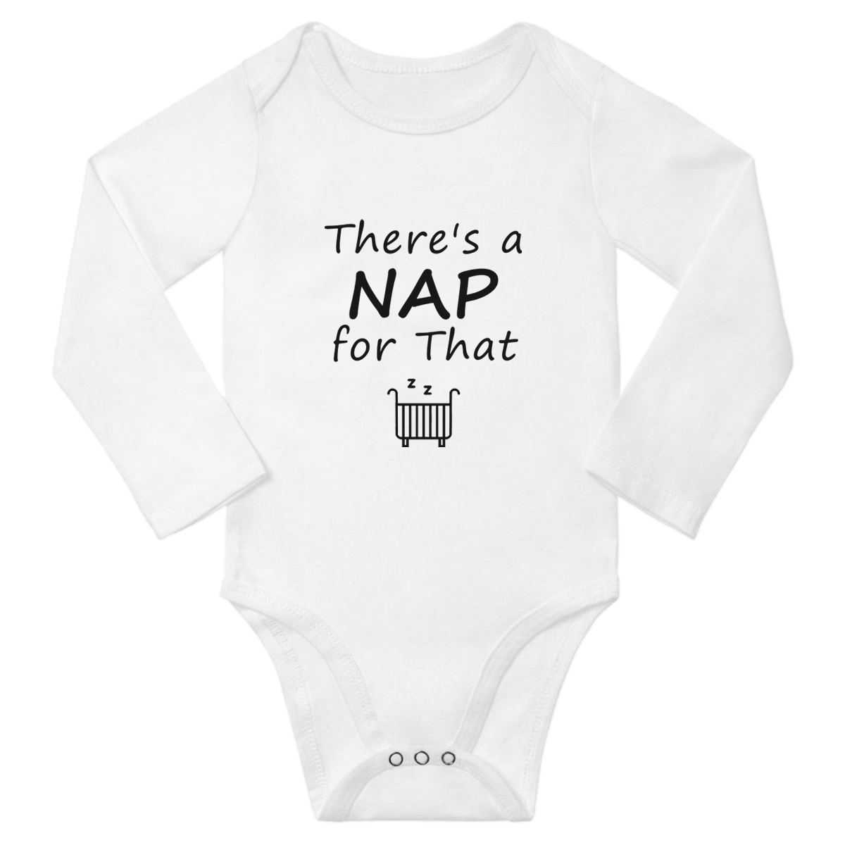There's A Nap for That Cute Baby Long Sleeve One-pieces Boy Girl Unisex ...