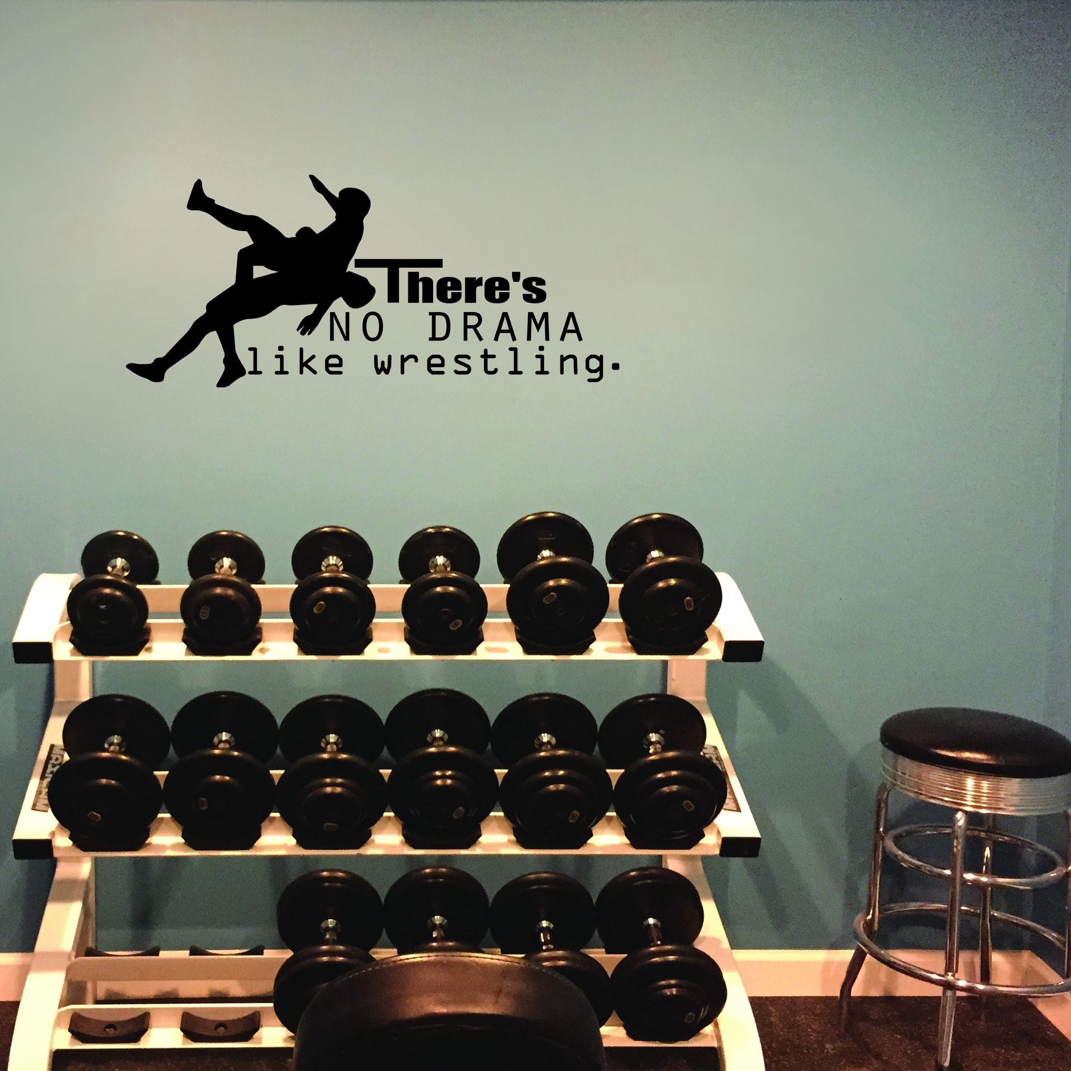 There's No Drama Like Wrestling Quote Wrestle Fighter WWE Motivation ...