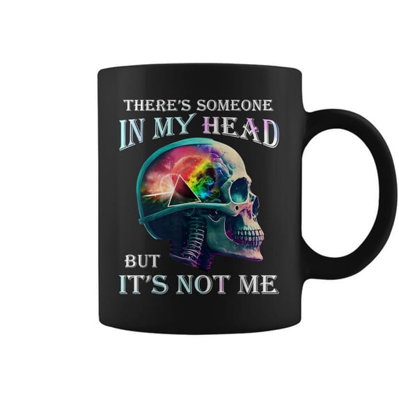 There's Someone In My Head But It's Not Me Skull Coffee Mug - Walmart.com