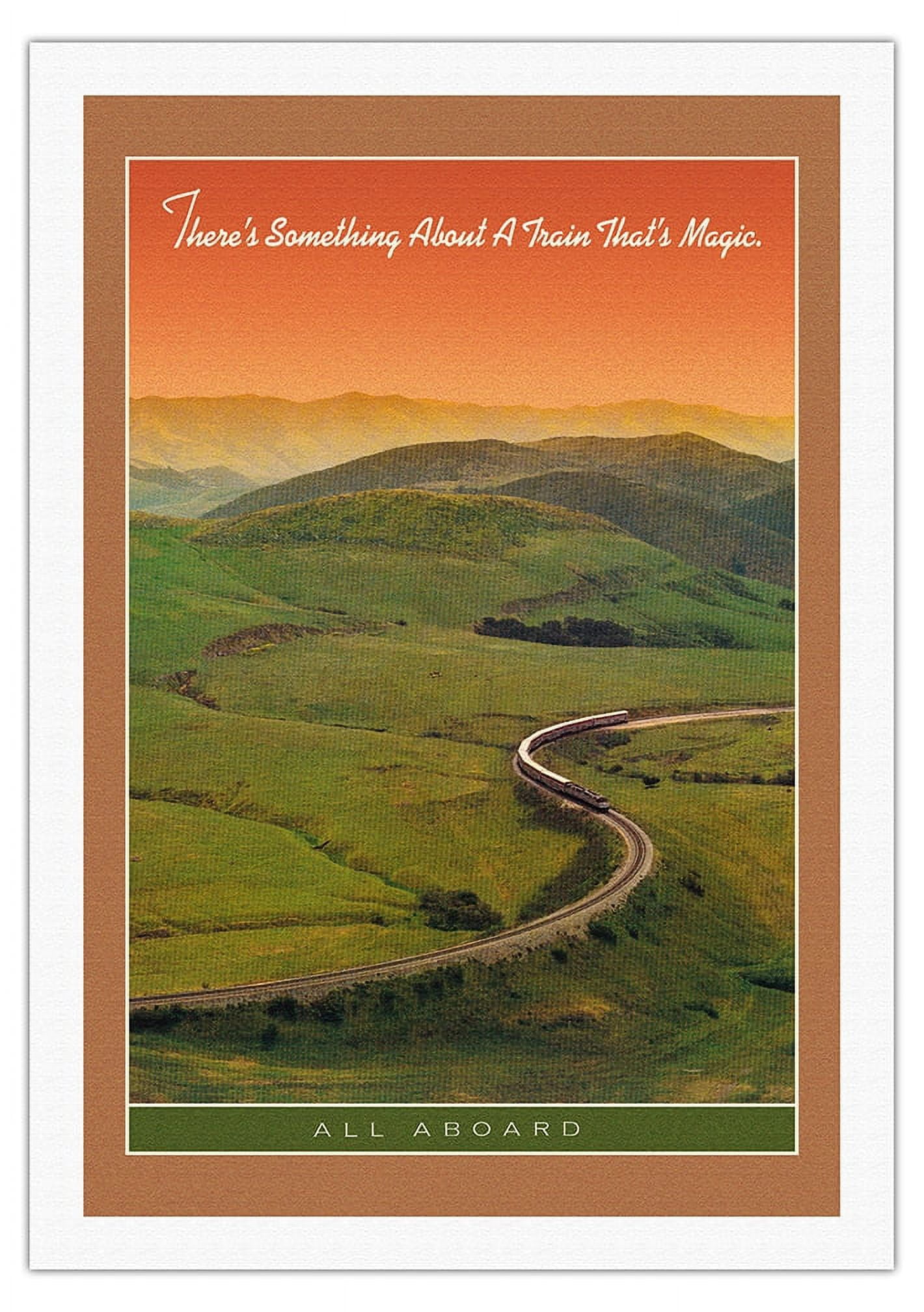 Thereʻs Something About A Train Thatʻs Magic - Vintage Railroad Travel ...