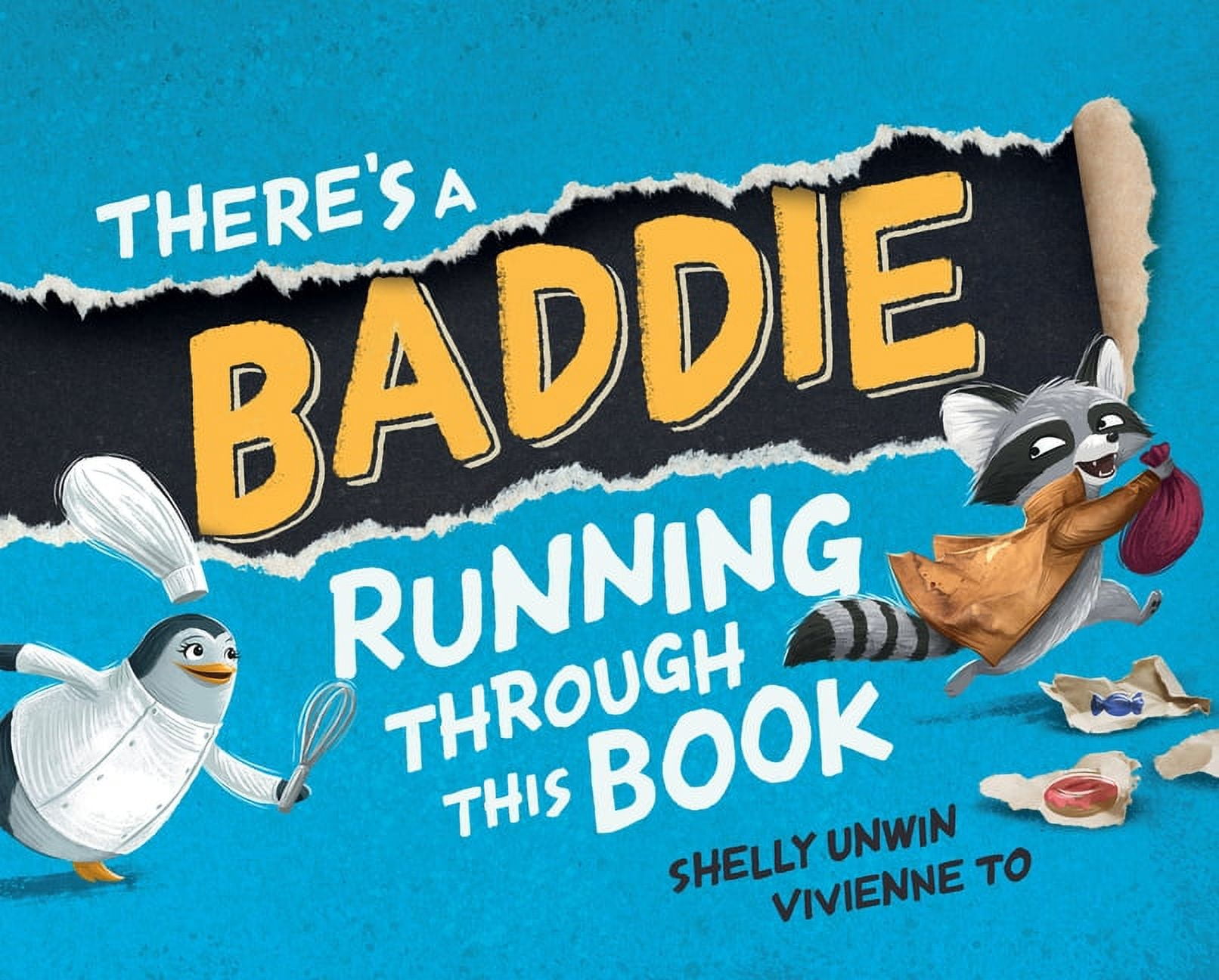 There's a Baddie Running Through This Book (Hardcover) - Walmart.com