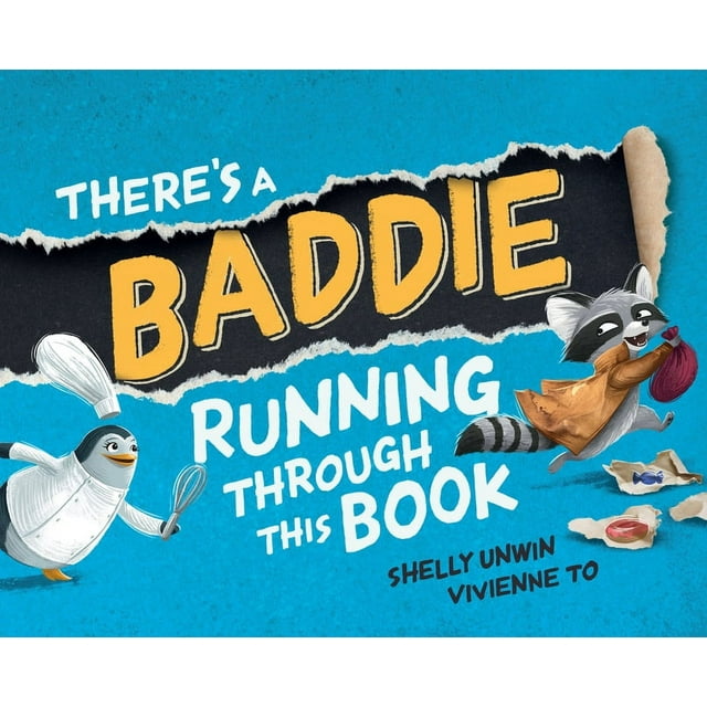 There's a Baddie Running Through This Book (Hardcover) - Walmart.com