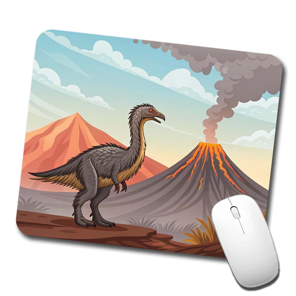 Therizinosaurus Volcano Mouse Pad Low Profile Gaming Mat - Walmart.com