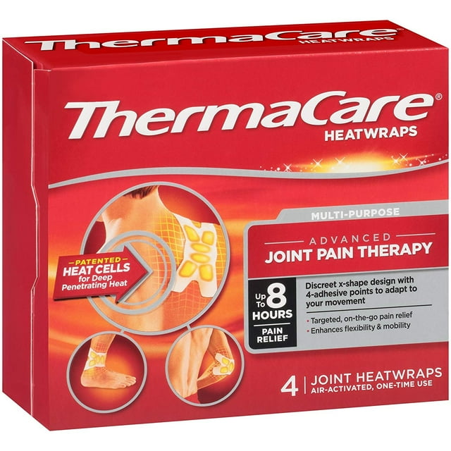 ThermaCare Advanced Real Heat Wraps for Multi-Purpose Joint Pain ...