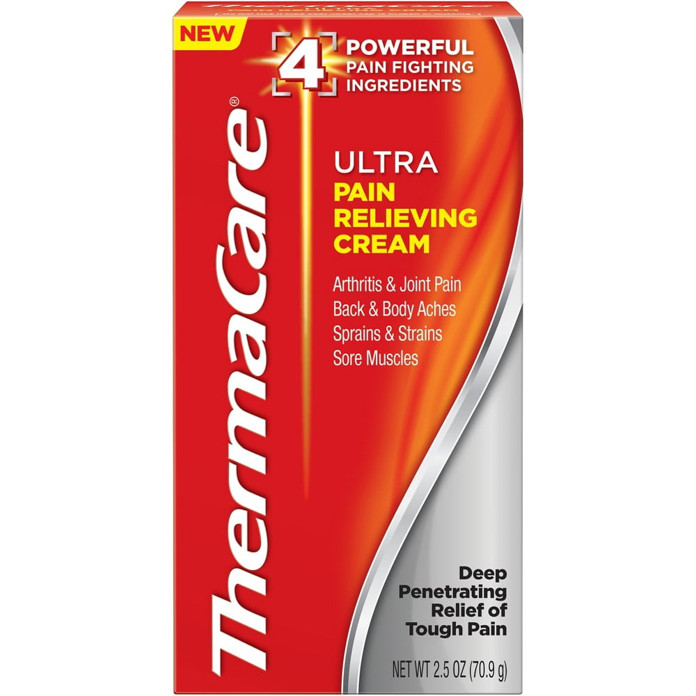 ThermaCare Ultra Pain Relieving Cream 2.5oz - Walmart.com