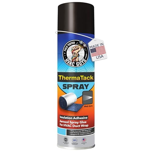 ThermaTack Duct Insulation Wrap Spray Adhesive | Spray Adhesive for ...
