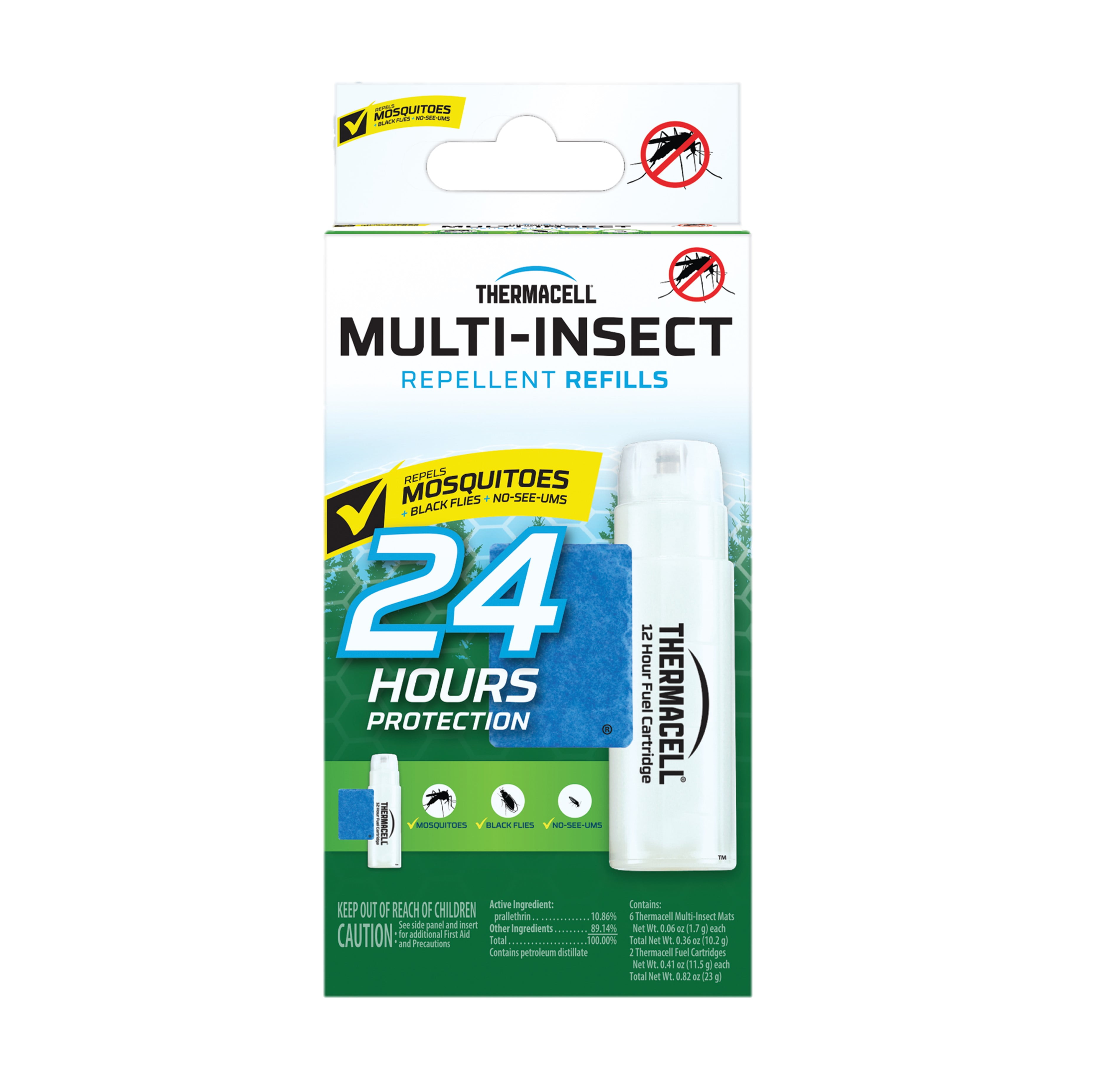 Thermacell Insect Repellent Refills with 24 Hours of Insect Protection ...