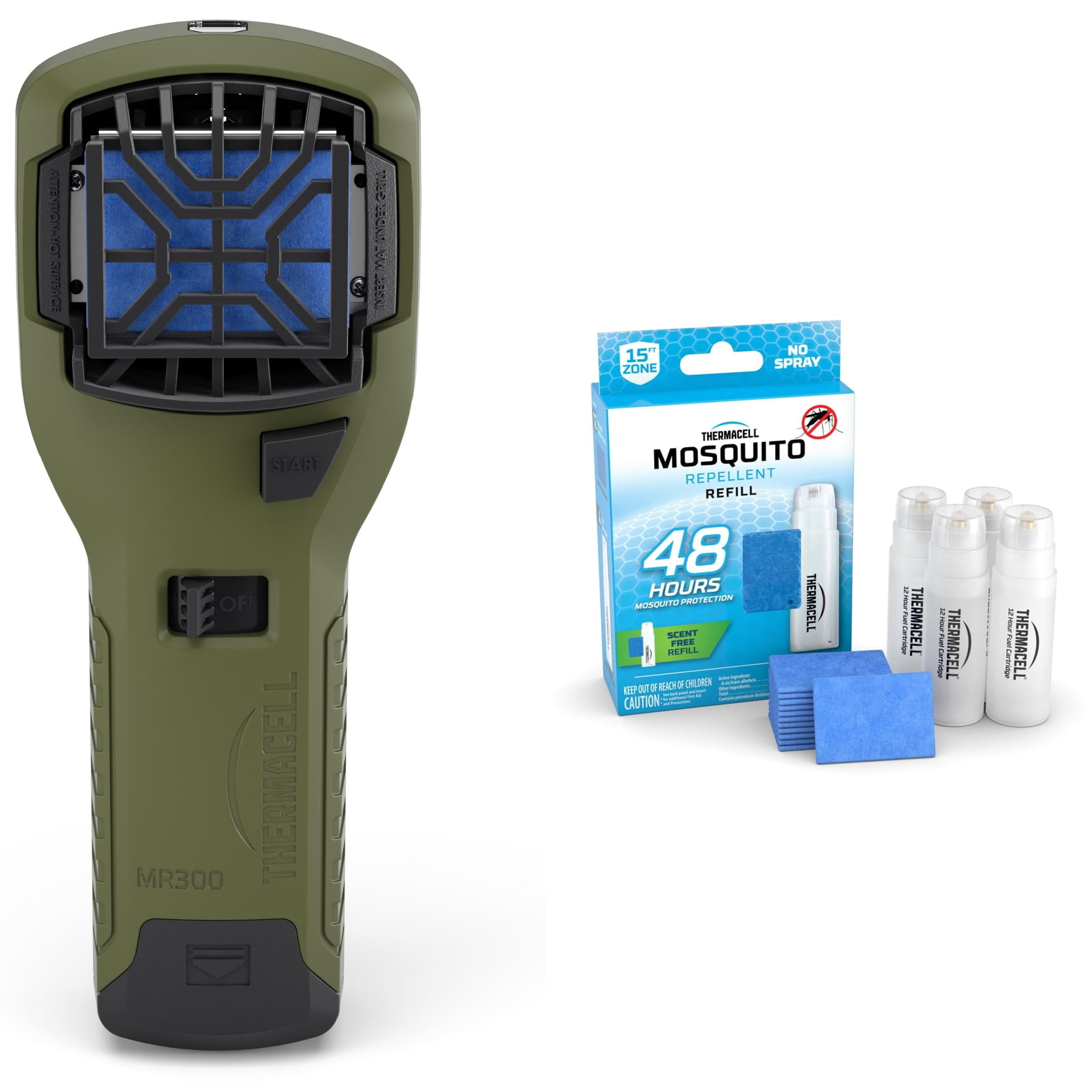 Thermacell Portable MR300 Mosquito Repeller with 12-Hour Fuel Cartridge ...