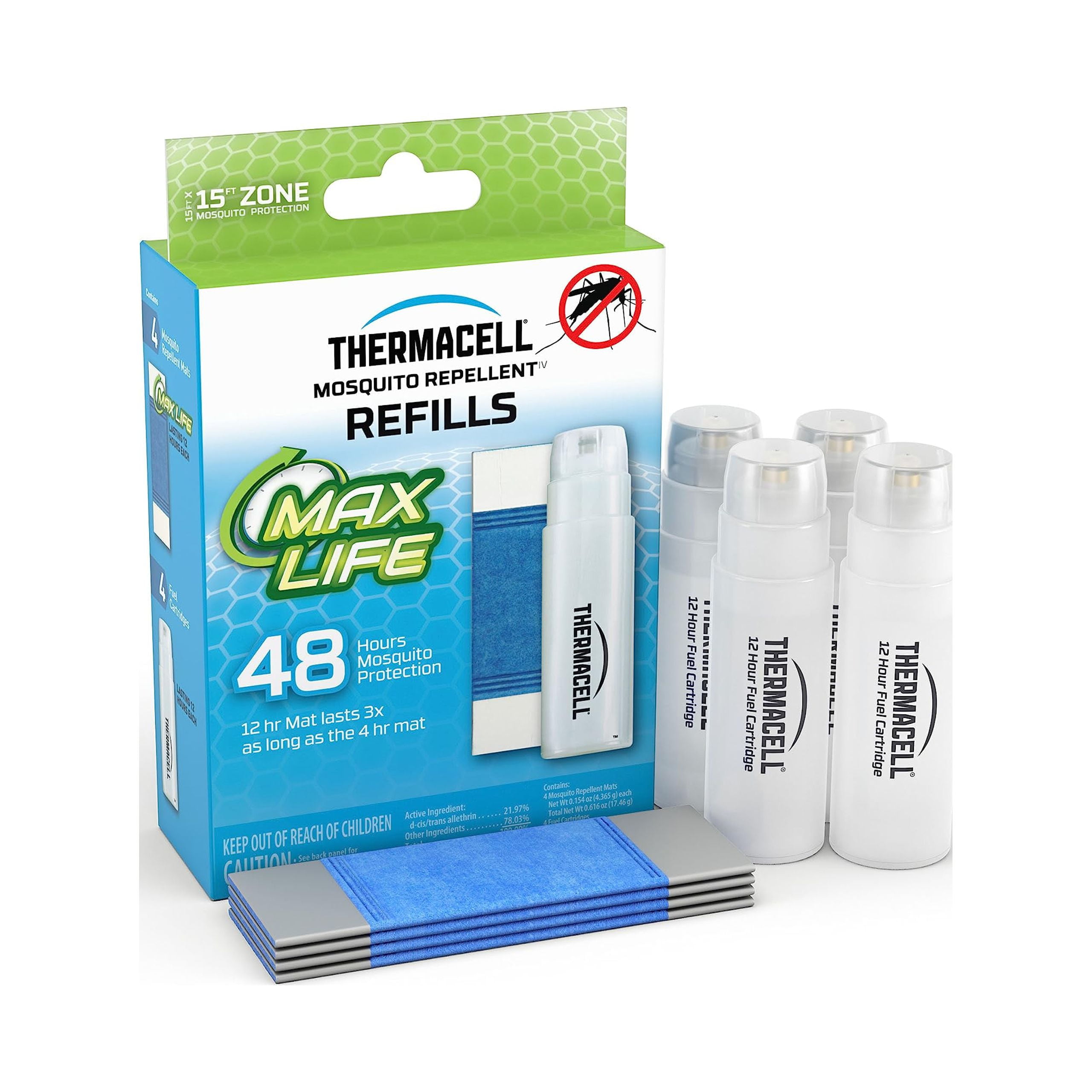 Thermacell Mosquito Repellent Refills; Compatible with Any Fuel-Powered ...