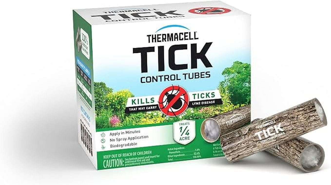 Thermacell Tick Control Tubes for Yards; Protects Backyards and ...