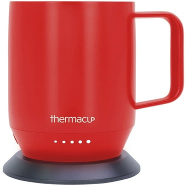 ionMug 12oz. Stainless Steel Self Heating Coffee Mug with Rechargeable ...