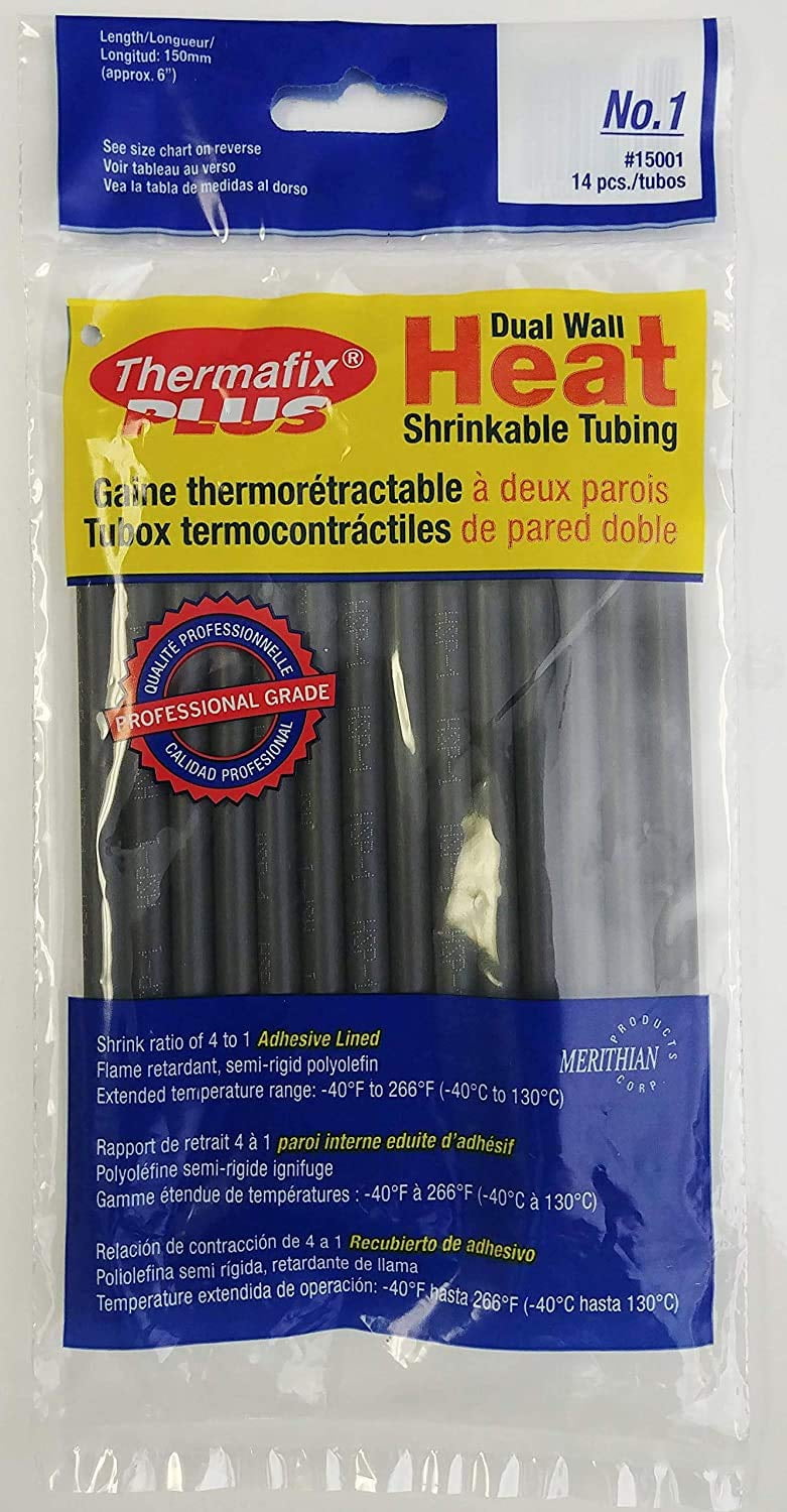 Thermafix Plus semi-Rigid, Dual Wall Heat Shrinkable tubing (0.225 ...