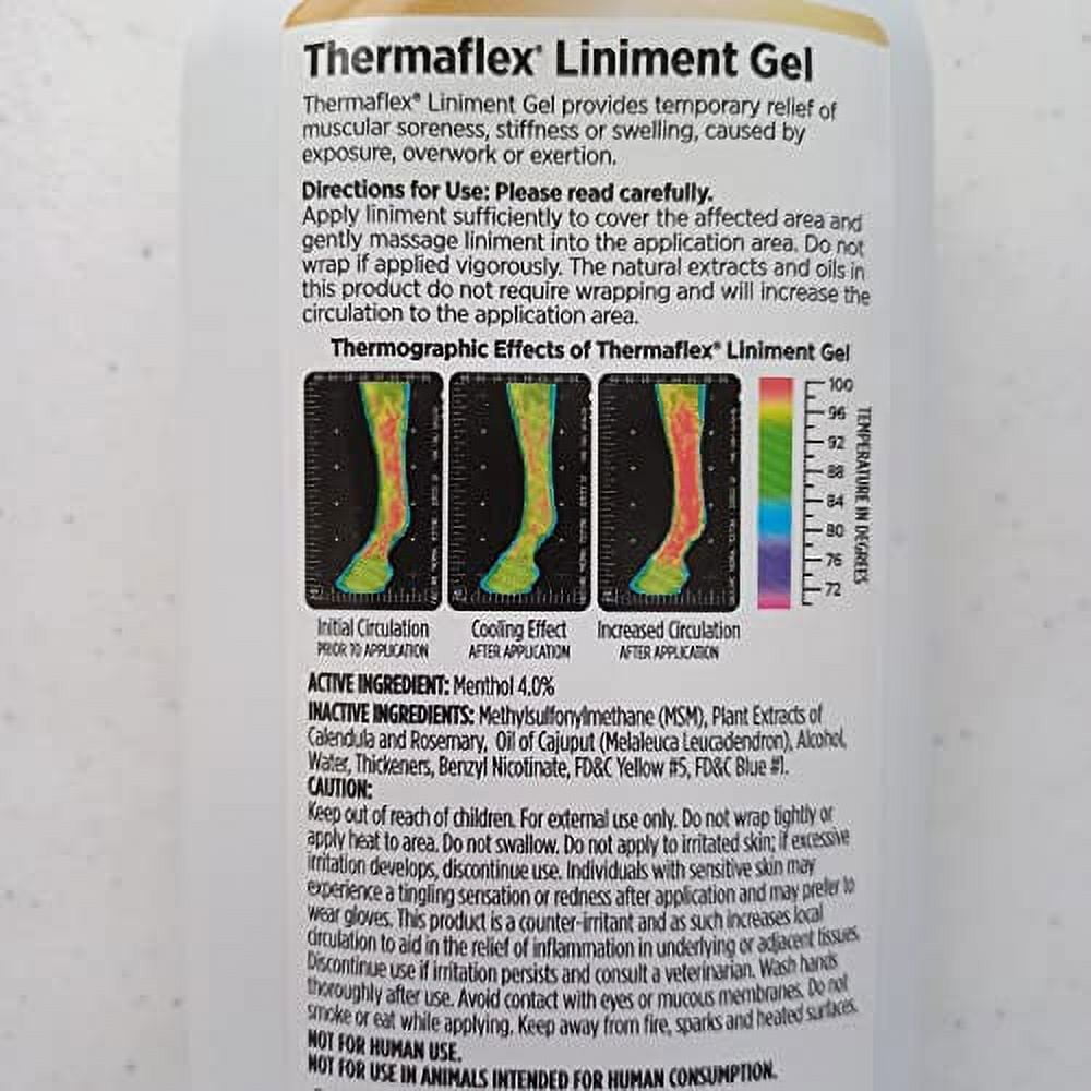 Thermaflex Liniment Gel 12 Oz - Walmart.com