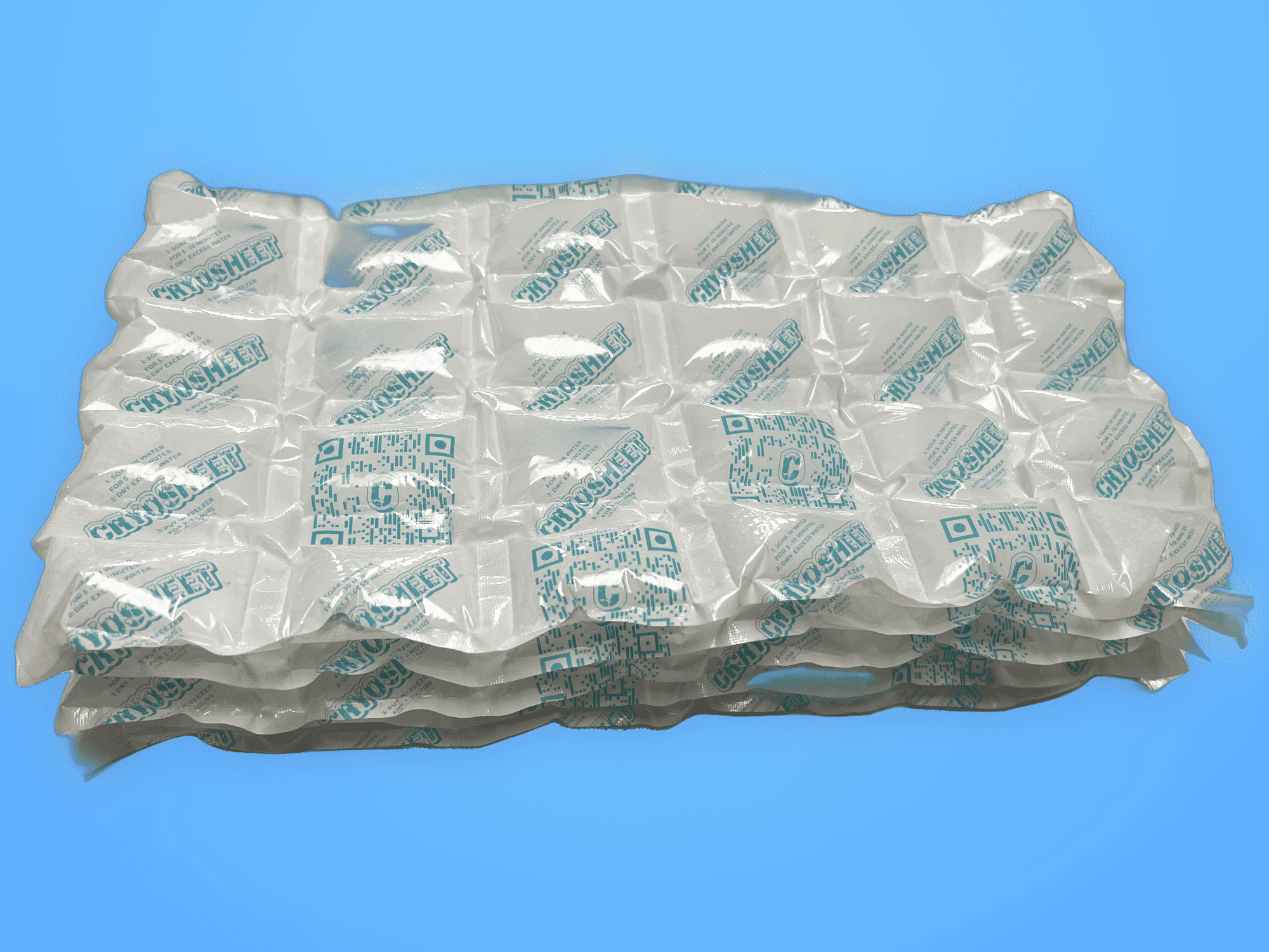 Thermafreeze Cryosheet 5-Pack Reusable Dry Ice Sheet 9.5"W x 16"L x 1/4 ...