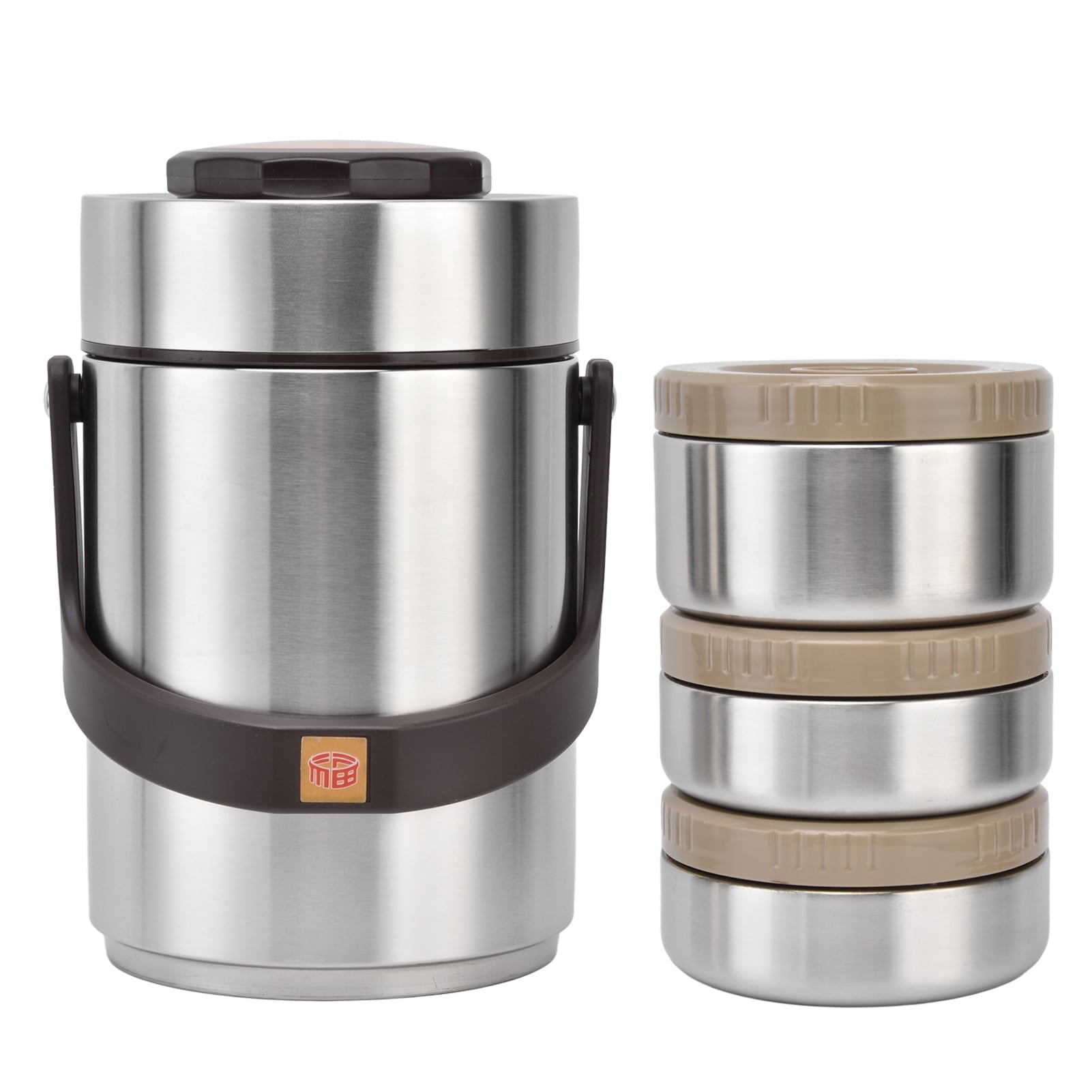 Thermal Bento Boxes, 2000ml 304 Stainless Steel Vacuum Insulation Lunch ...