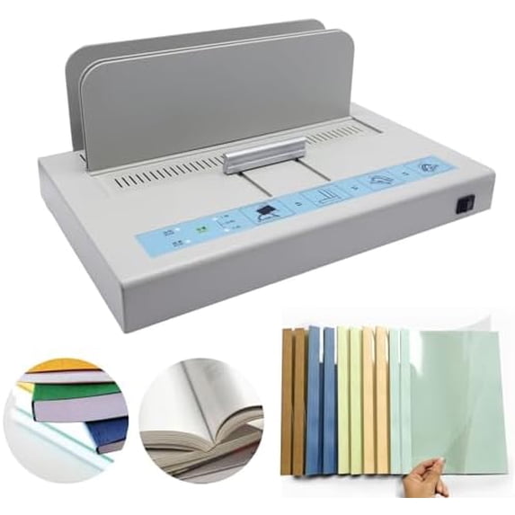 Thermal Binding Machine Book Binder Machine Book Binding Kit 500 Sheets ...