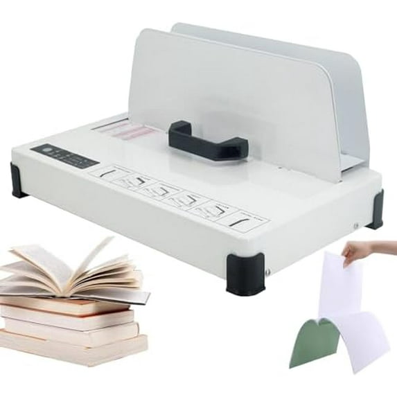 Thermal Book Binding Machine, 500 Sheets Capacity, 3 Levels Time ...