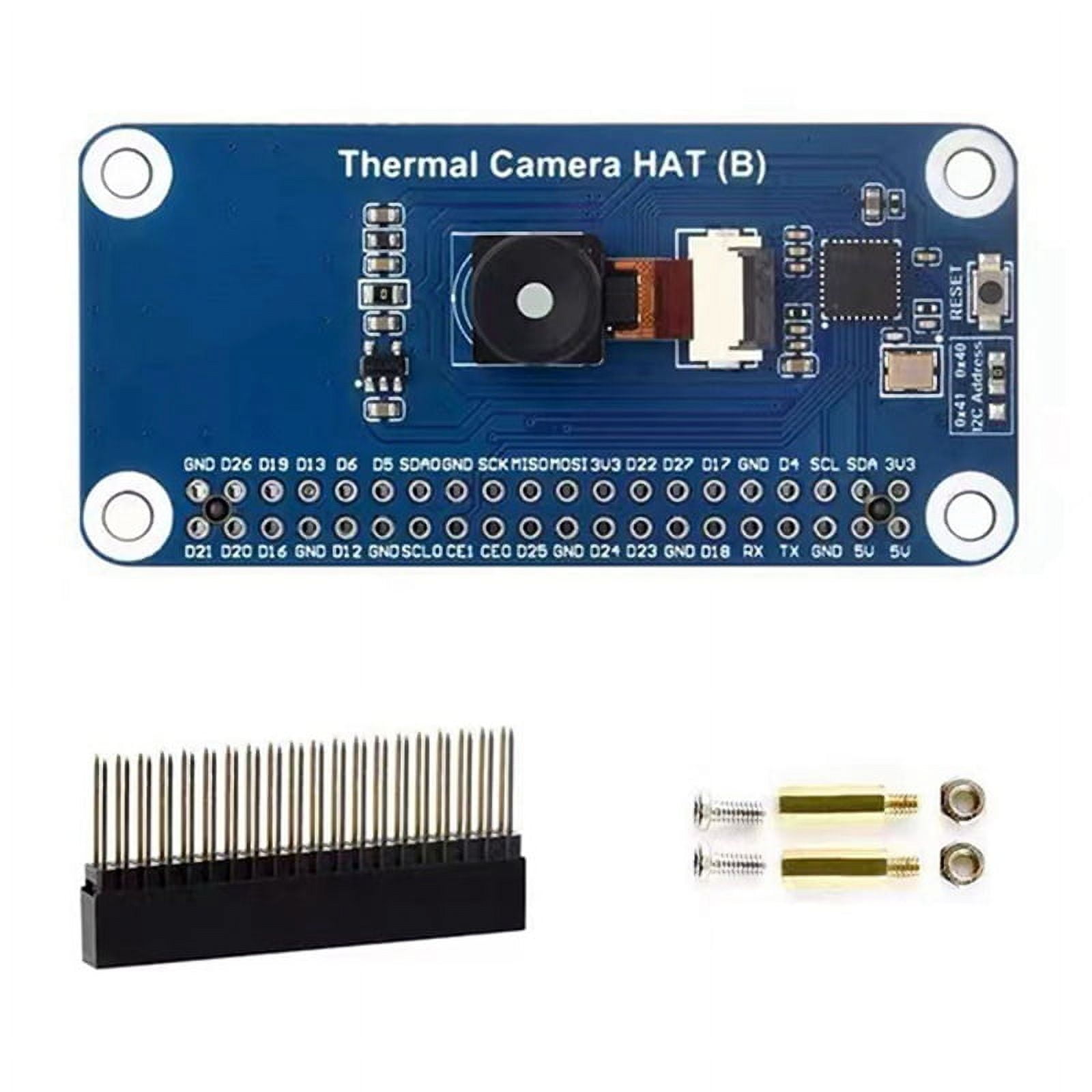 Thermal Camera HAT(B) Long-Wave IR Imaging Module 40PIN GPIO 80x62 ...
