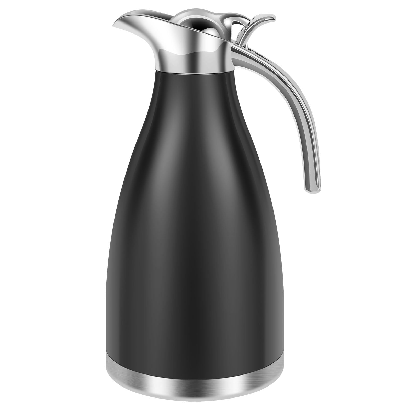 Thermal Coffee Carafe 2L Thermal Coffee Jug Stainless Steel Insulated Coffee Carafe Practical ...