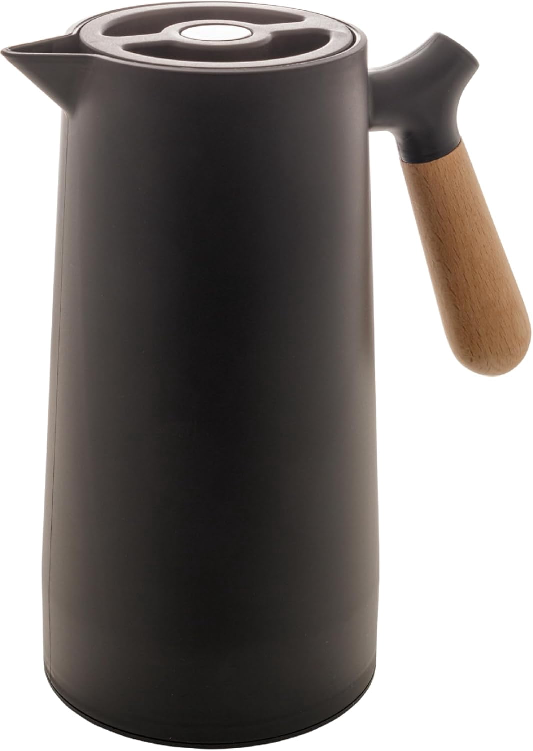 Thermal Coffee Carafe – 34oz / 1L Insulated Carafe - Food-Safe Plastic ...